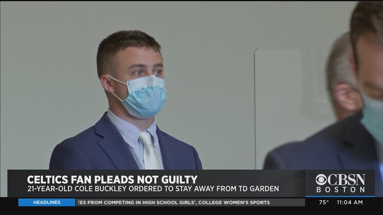 Cole Buckley, Celtics Fan Accused Of Throwing Water Bottle At Kyrie ...