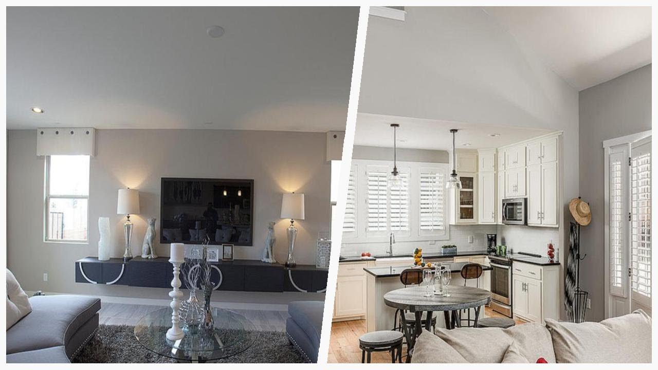 75 Gray Loft-style Living Room Design Ideas You'll Love 🔴 - YouTube