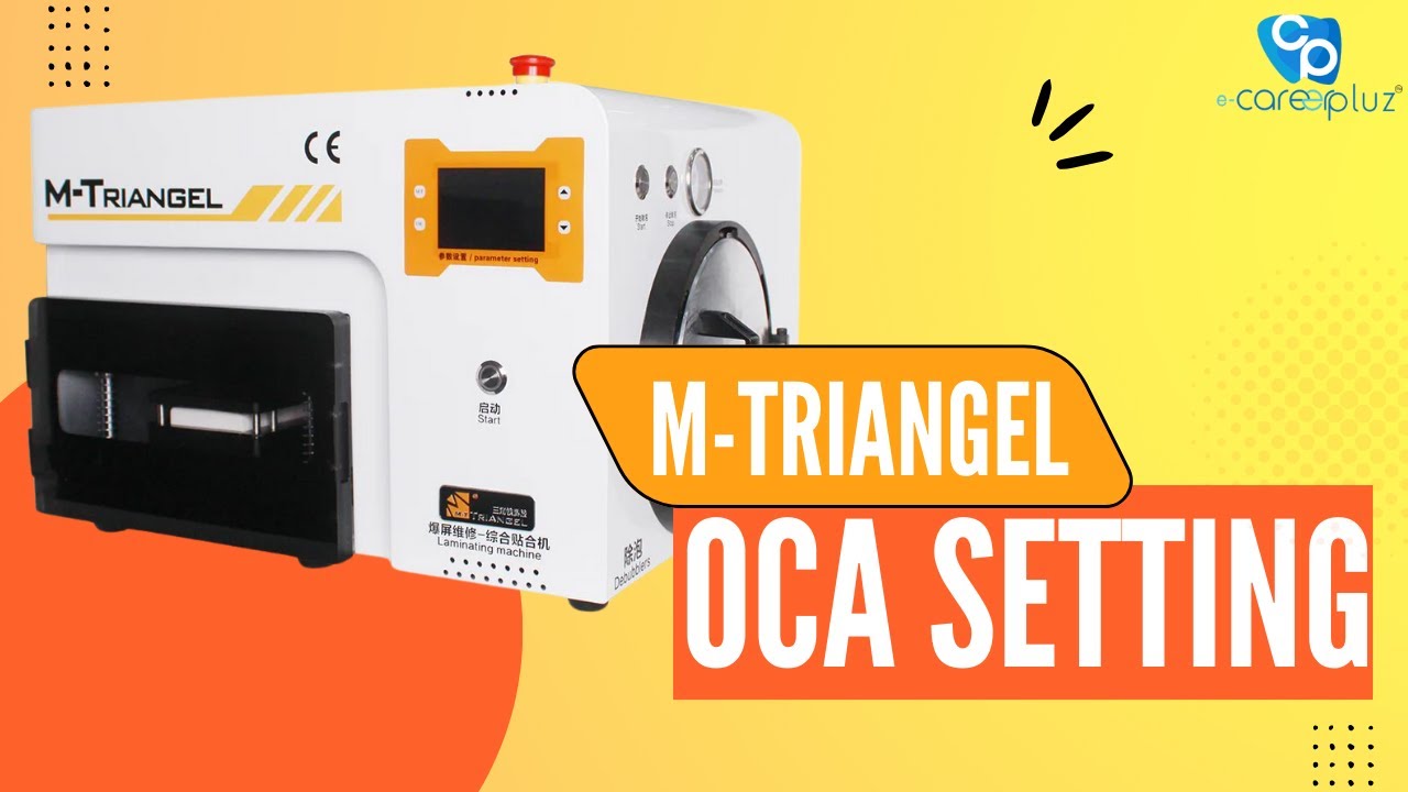 M-Triangel OCA Machine parameter settings - YouTube