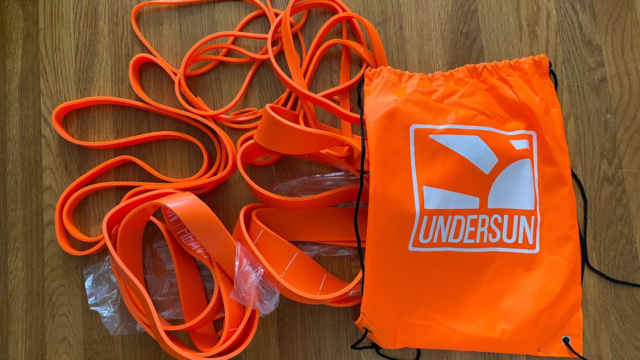 Undersun Resistance Bands Set - Silent Unboxing - YouTube