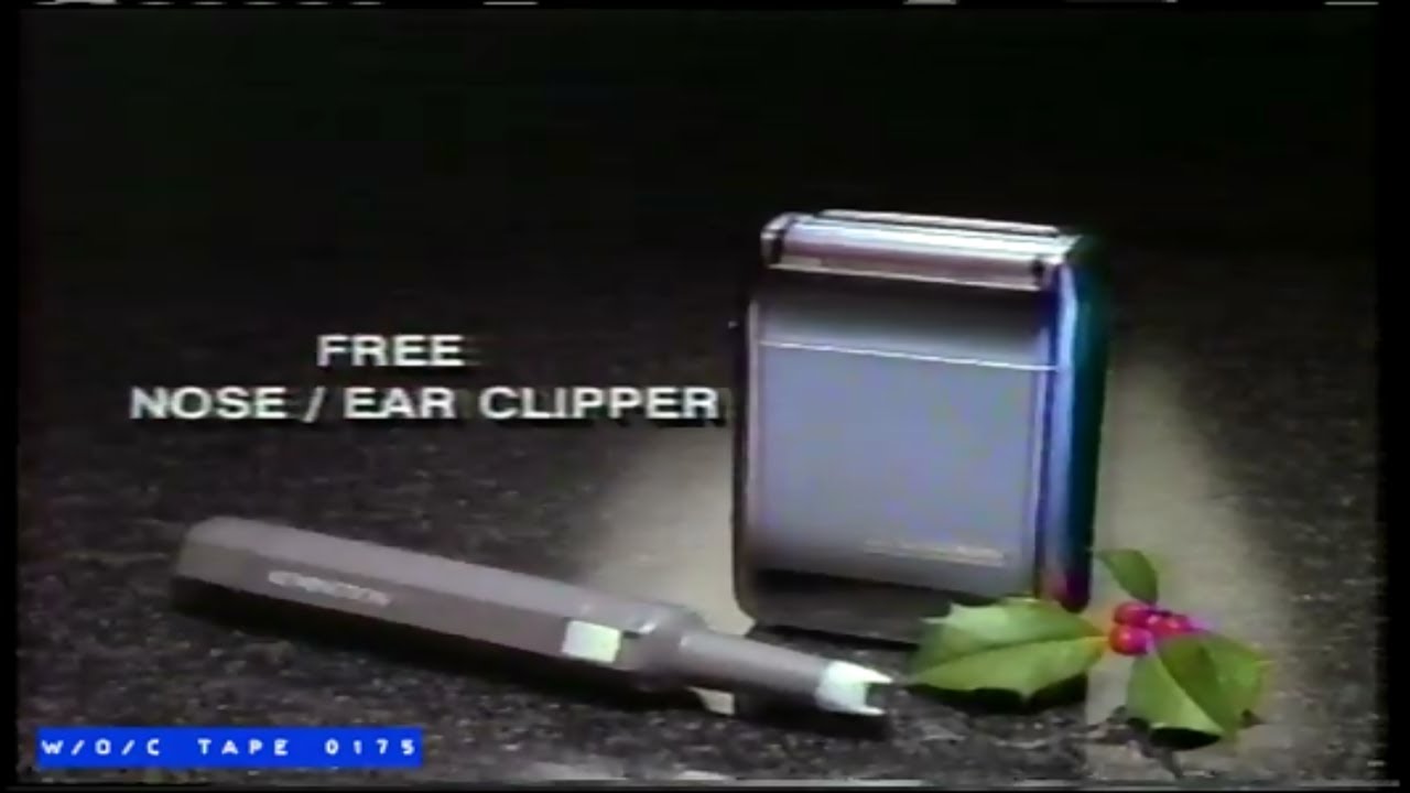 Remington Electric Shaver Commercial - 1989 - YouTube
