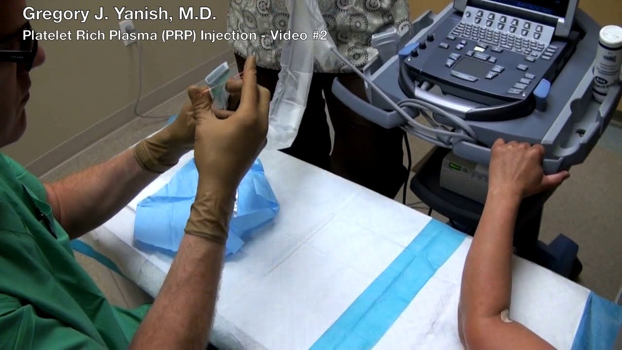 Platelet Rich Plasma (PRP) Ultrasound Guided Injection - YouTube