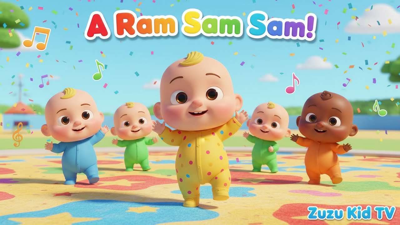 A Ram Sam Sam – Nursery Rhyme, Toddler Rhythm, and Fun Dance with Zuzu ...
