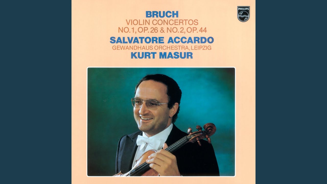 Bruch: Violin Concerto No. 1 in G Minor, Op. 26: I. Prelude. Allegro ...