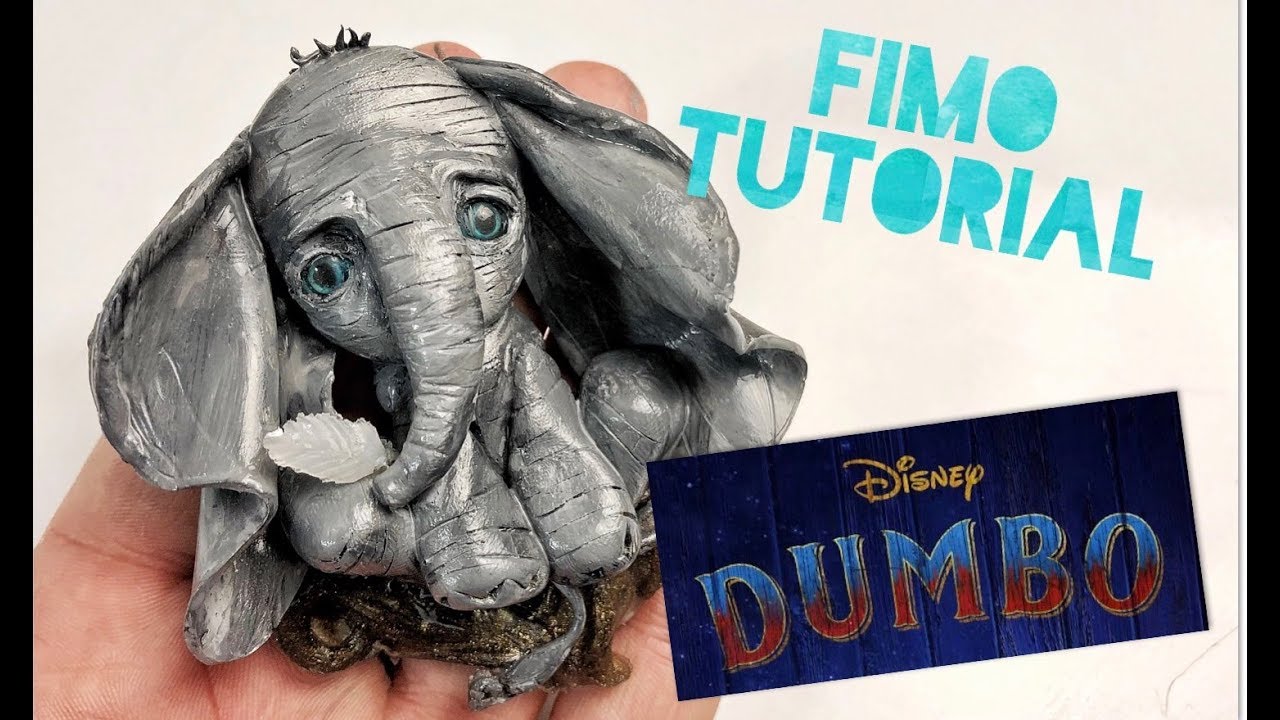 Dumbo - Disney Live Action - Tim Burton - Polymer Clay Fimo Tutorial ...