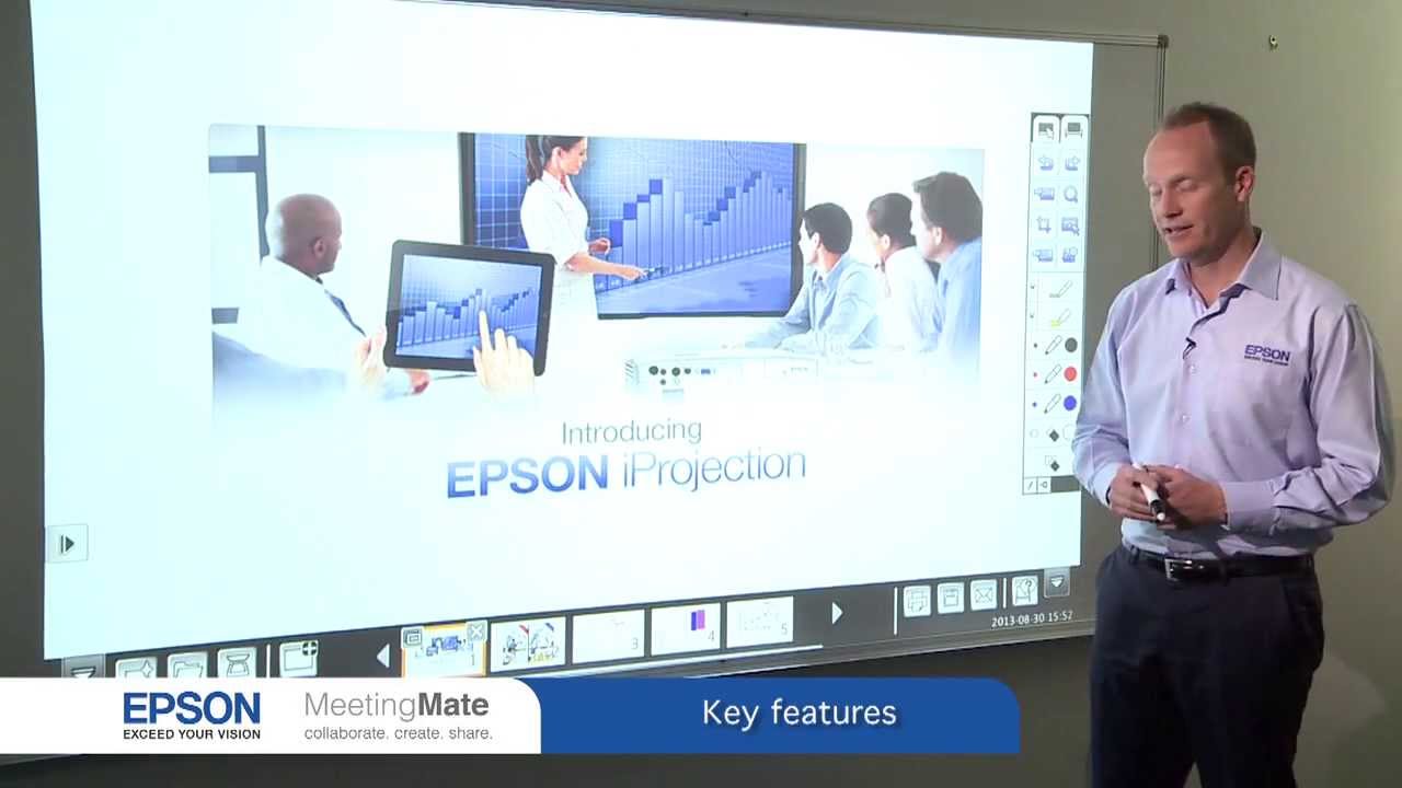 Key Features: Epson MeetingMate™ Interactive Projector for business ...