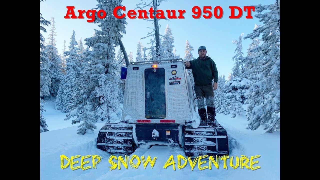 Argo Centaur in Deep Snow Action | The Argo Centaur in the Deepest Snow ...