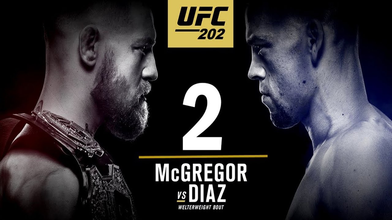 UFC 202 - Conor McGregor vs Nate Diaz 2 Full Fight Video 2016 - YouTube