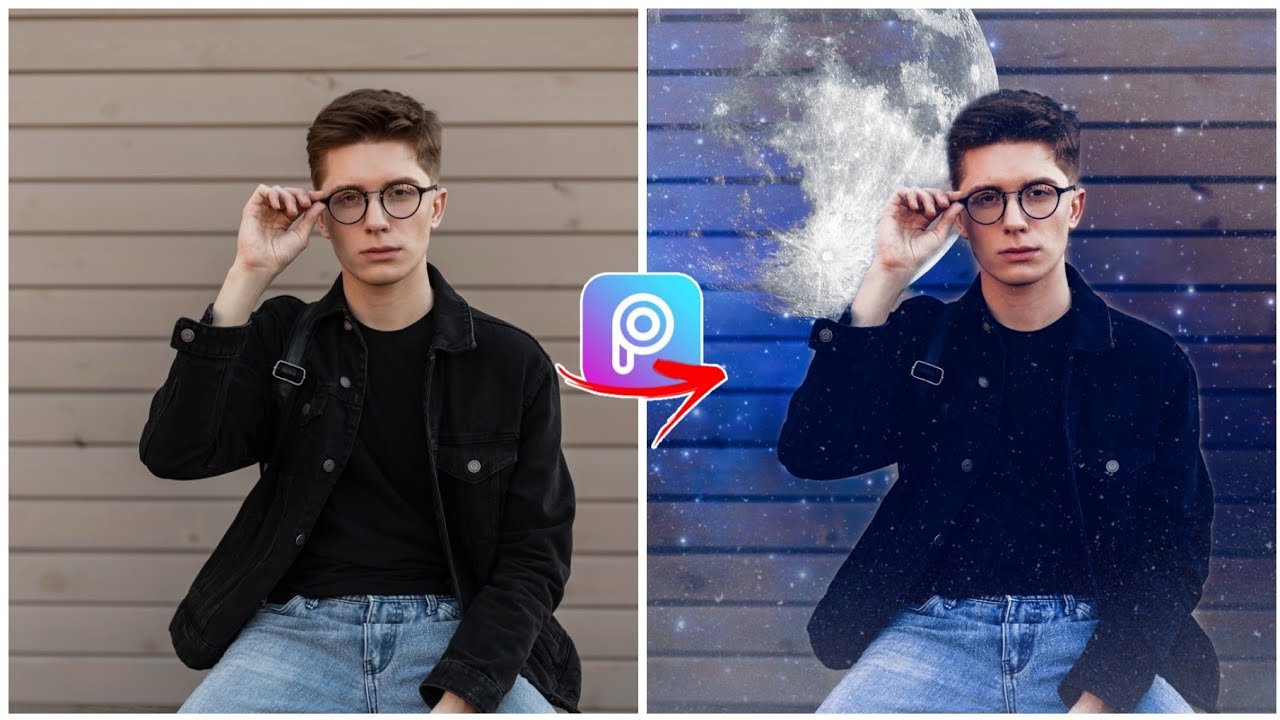 Space Galaxy - PicsArt Tutorial - YouTube