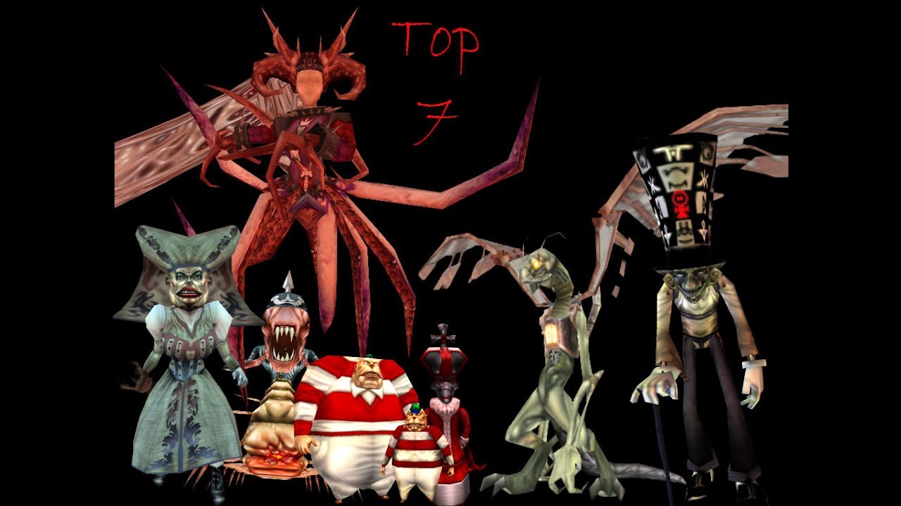 Top seven American McGee's Alice Bosses - YouTube