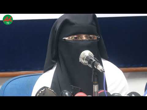 ধর্মীয় বক্তা আবু ত্বহা আদনানের স্ত্রীর  সংবাদ সম্মেলনে  কেউ চোখের পানি ধরে রাখতে পারেনি