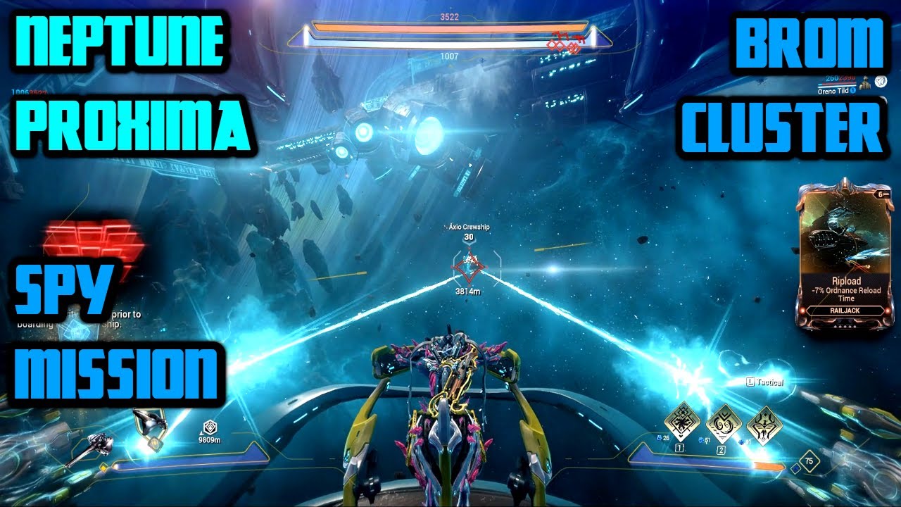 Let's Play Warframe - Neptune Proxima - Brom Cluster - YouTube