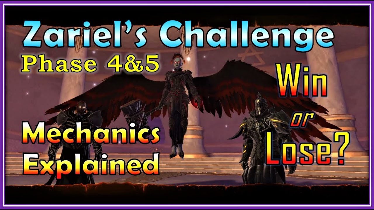 Zariel Mechanics Phase 4 & 5 - Win or Lose - Ultimate Dps Check! Mod 19 ...