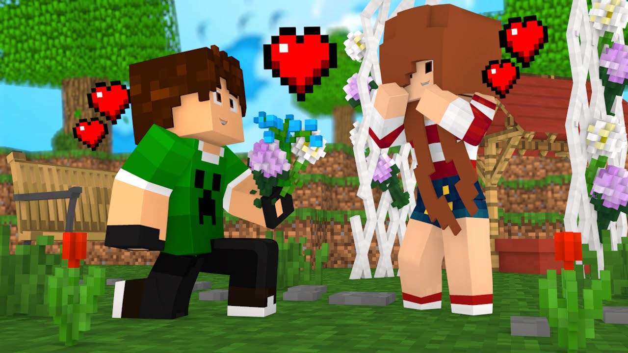Minecraft Família 08 Namoro Ou Amizade Youtube
