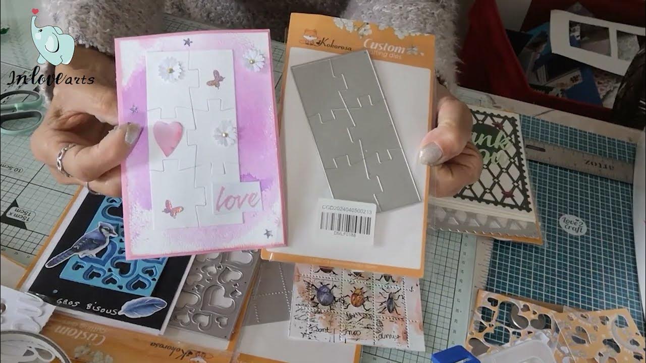 Sharing Tutorials | Inlovearts | DIY | Cutting Dies | By Angiecraftandjoy - YouTube