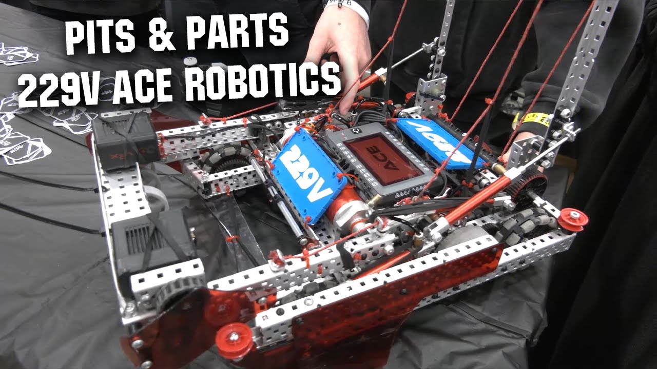 229V ACE Robotics | Pits & Parts | Over Under Robot - YouTube