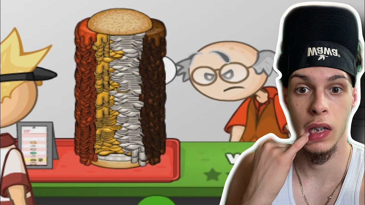 Wawa Worker Plays Papa's Burgeria In 2023😂🍔 - YouTube