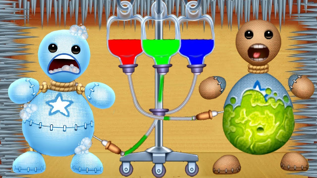 Kick the Buddy 2024 | Bio Liquid Buddyman vs Drip Bag - YouTube