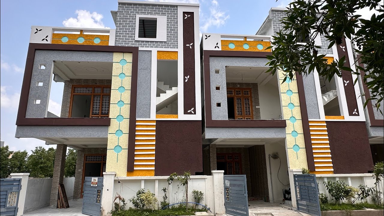 || 167 sq yards || 4BHK G+1 independent house for sale in Hmda layout ...