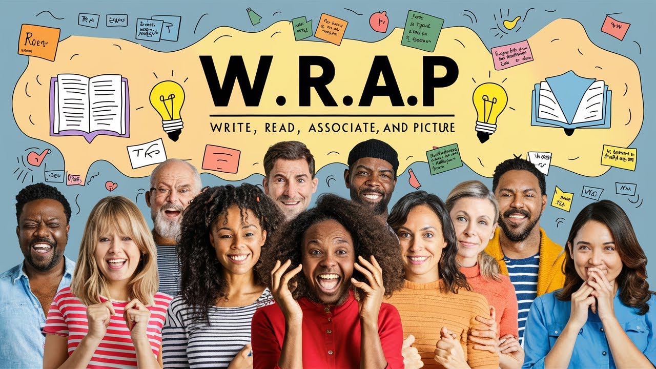 The W.R.A.P. method - the best way to learn effective. Remember ...