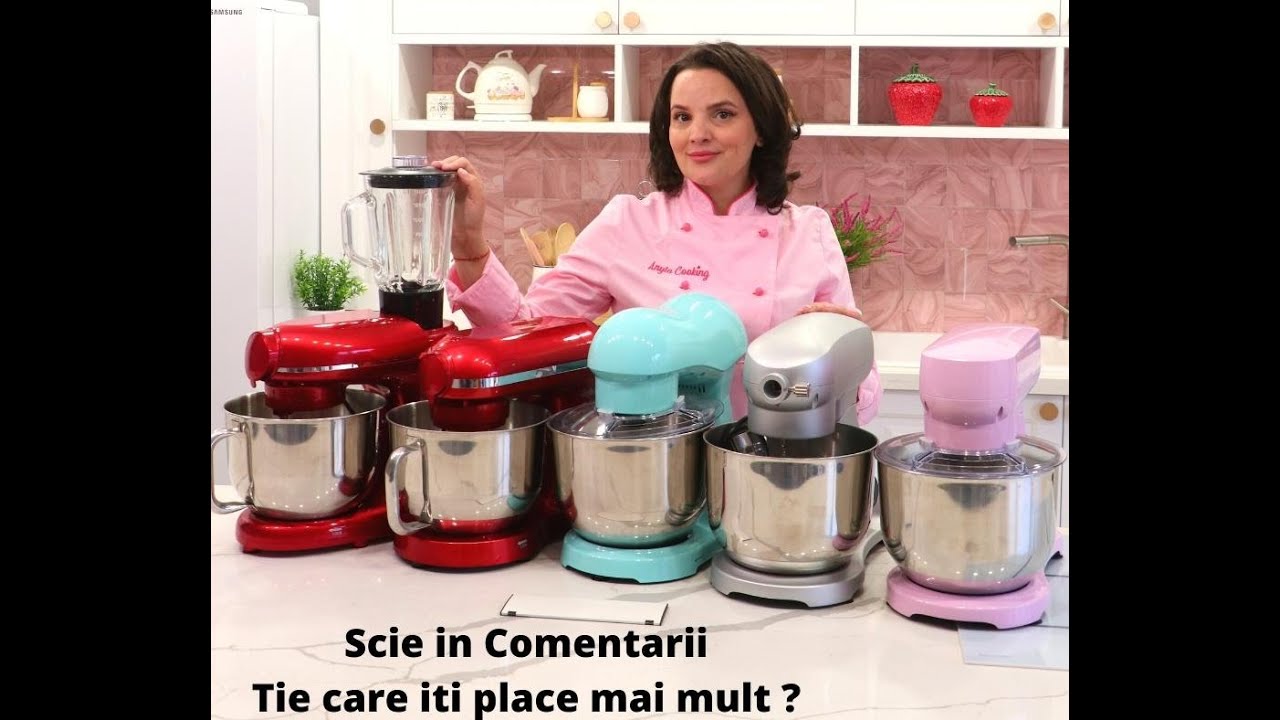 Roboti de Bucatarie marca Anyta Cooking 1500W si 1800W - YouTube