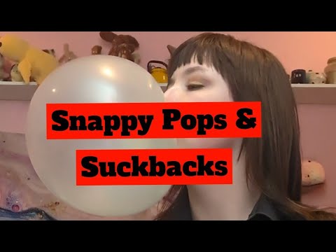 Snappy Gum and Loud Pops #bubblegum - YouTube