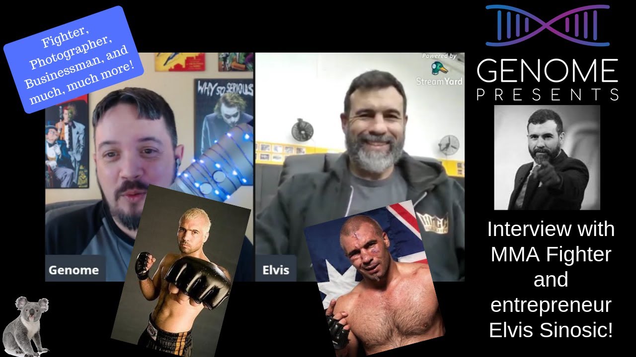 Elvis Sinosic joins me in an interview! Learn about this MMA OG! - YouTube