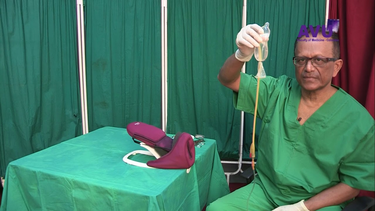 How to prepare a balloon tamponade - YouTube