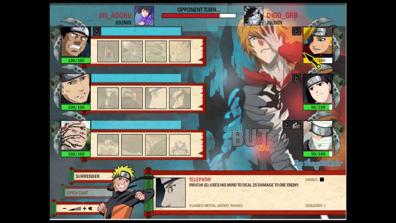 Naruto Arena Good team with Inoichi (S) - YouTube