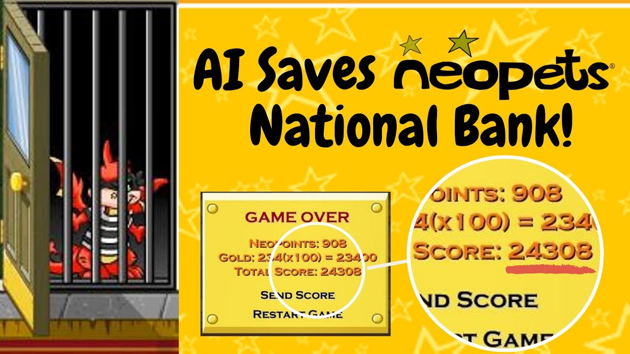 AI Saves Neopian National Bank! - Neopets 2019 - YouTube