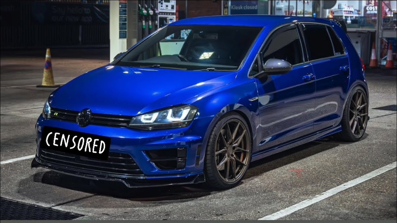 540BHP GOLF R HUNTING DOWN FAST CARS *TERRORISING STREETS OF LONDON ...