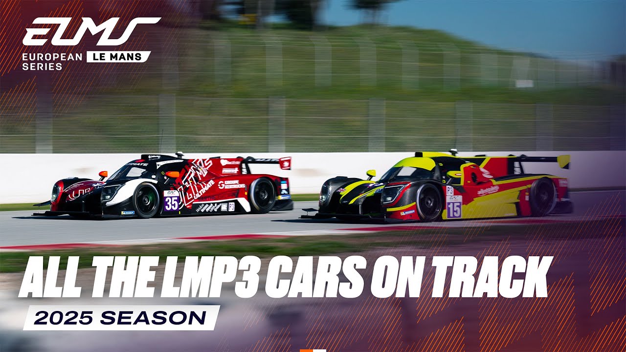 All The LMP3 cars on track I 4 Hours of Barcelona 2025 I ELMS - YouTube