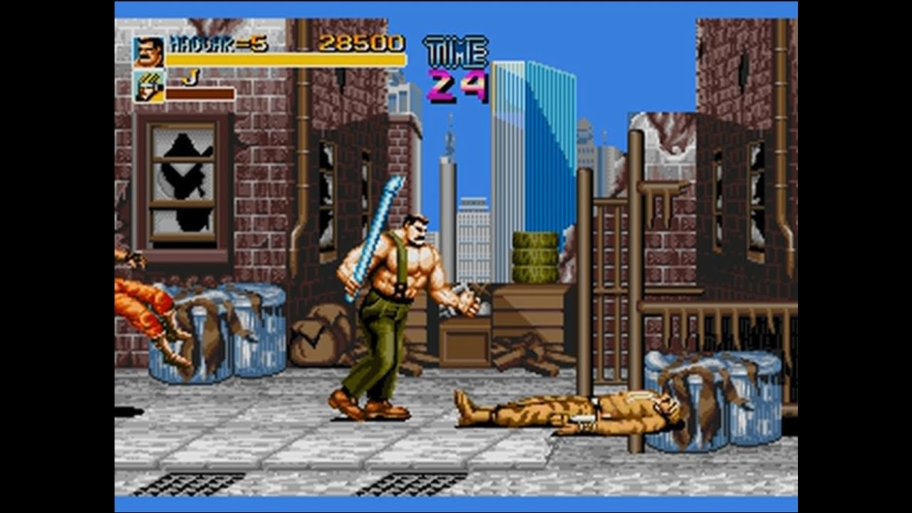 Final Fight MD (SEGA GENESIS) Demo - YouTube