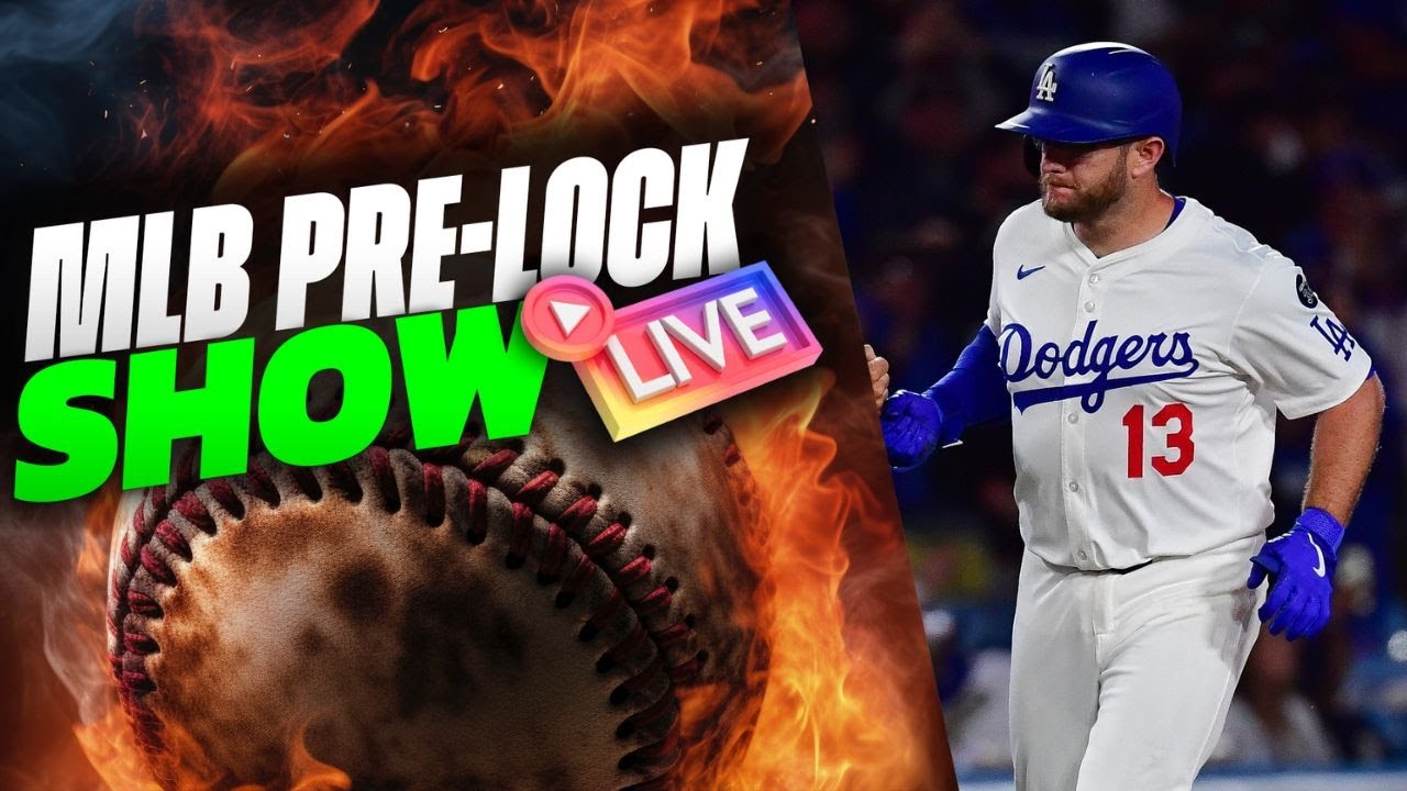 DFS Army MLB Pre-Lock Live Breakdown: Best DraftKings/FanDuel Picks for 6/4/2025 - YouTube