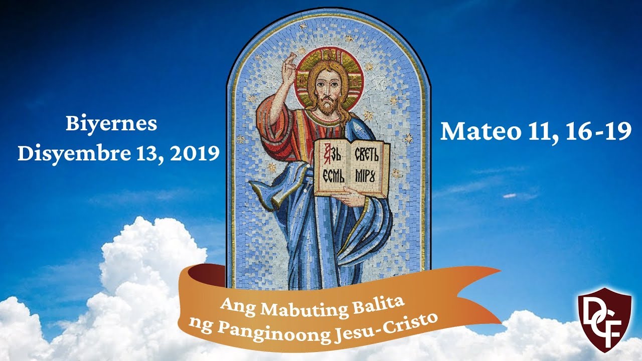 ANG MABUTING BALITA ARAW-ARAW: “Paninindigan Sa Katotohanan” - YouTube