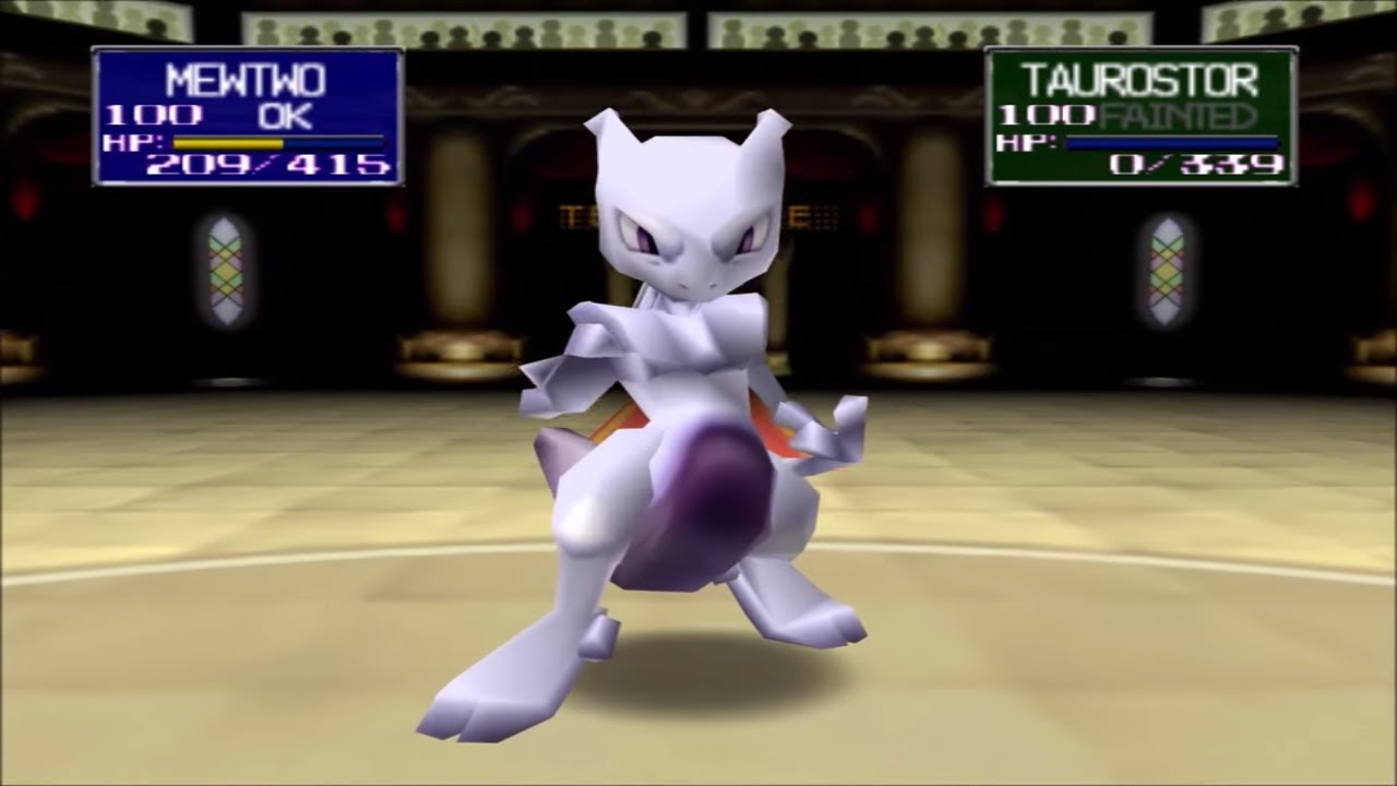Mewtwo Gameplay - Prime Cup Master Ball (Round 2) - Pokemon Stadium ...