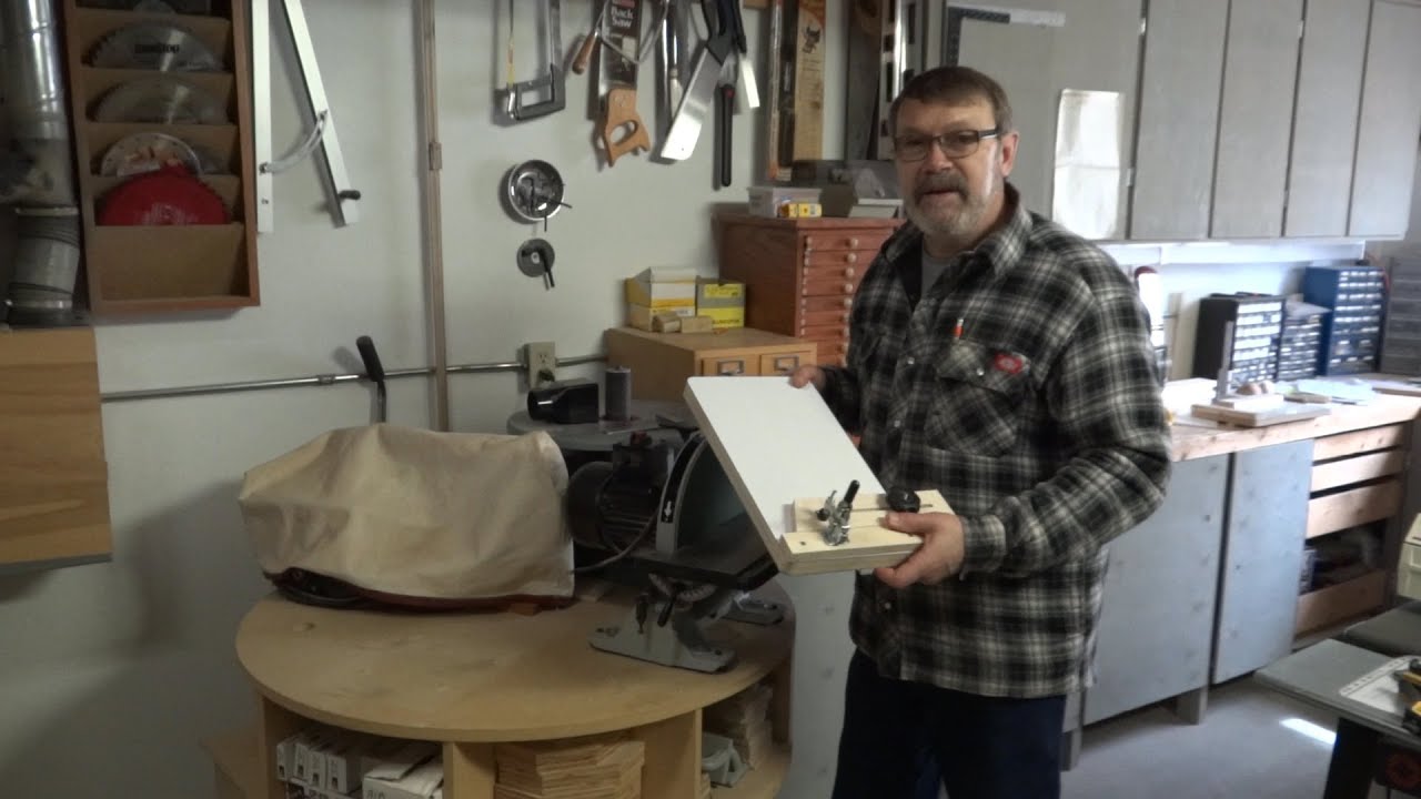 Sanding Jig For Segmented Woodturning Part 1 - YouTube