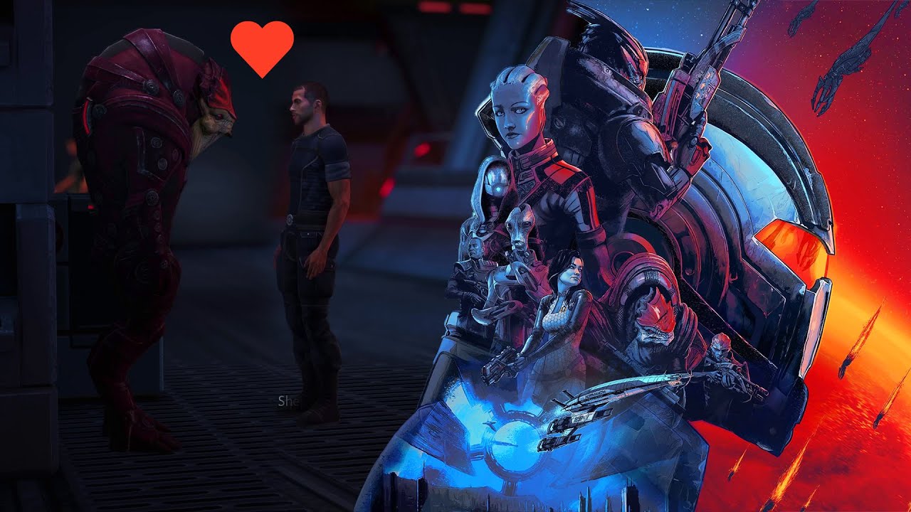 Shepard Wrex - Mass Effect 1 Legendary Edition - YouTube