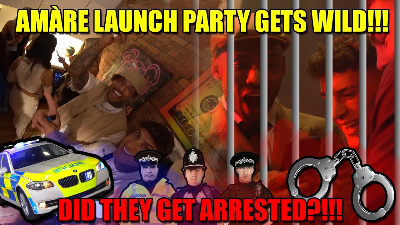AMÀRE VODKA LAUNCH PARTY GETS WILD!!! DID THEY GET ARRESTED?!! - EP4 ...
