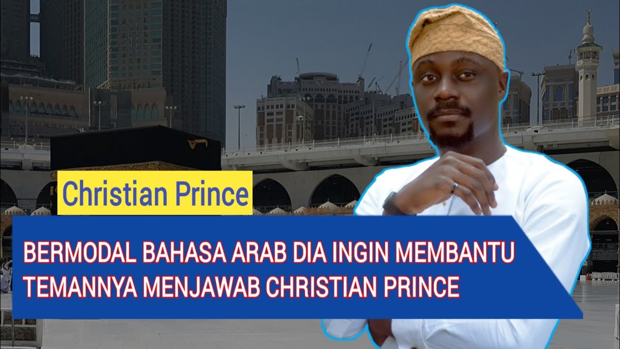 Seorang Muslim Penutur bahasa Arab Asal Afrika Mencoba Membantu ...