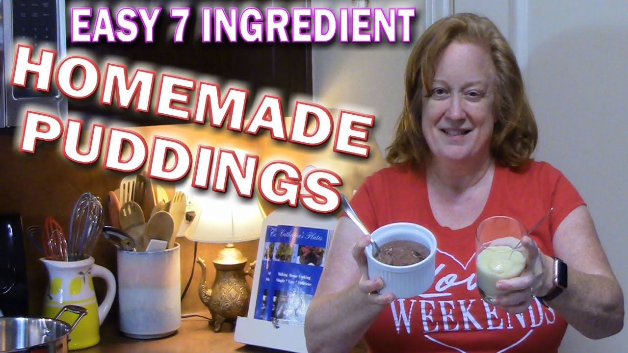 HOW TO MAKE EASY HOMEMADE PUDDING RECIPES | 7 INGREDIENT VANILLA ...