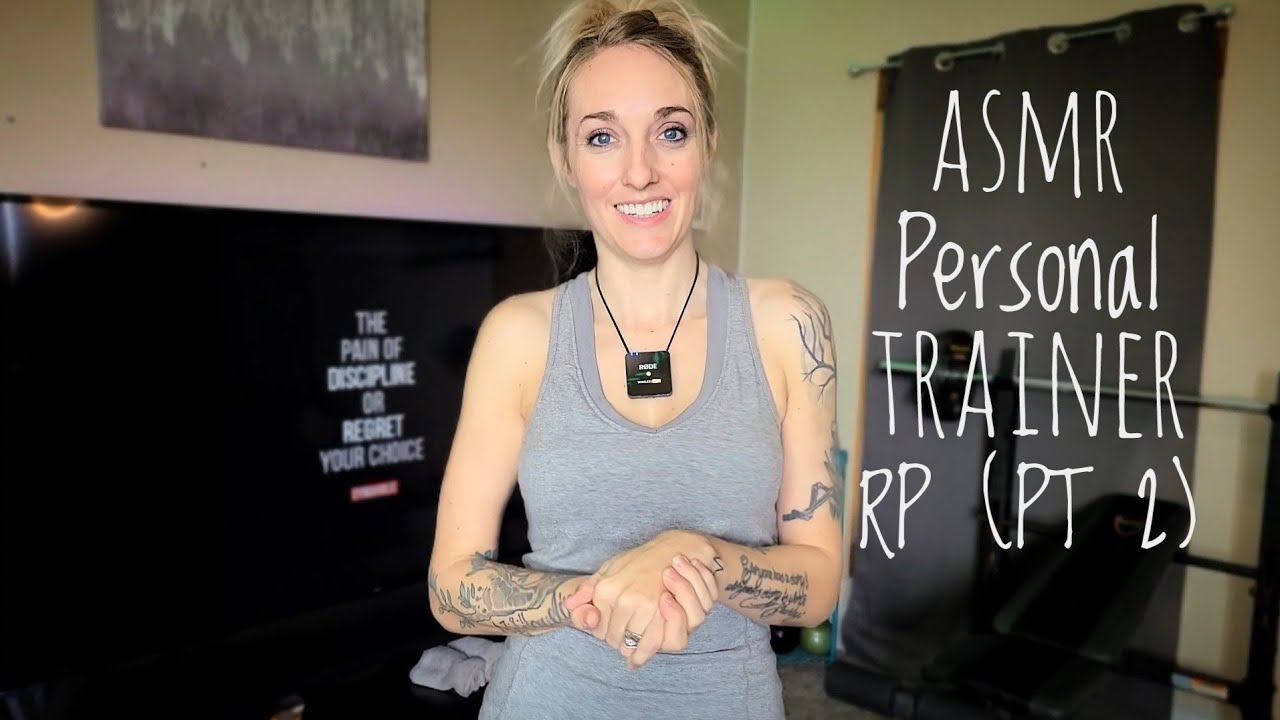 ASMR | Personal Trainer RP | Teaching You Proper Workout Forms 💪| Part ...