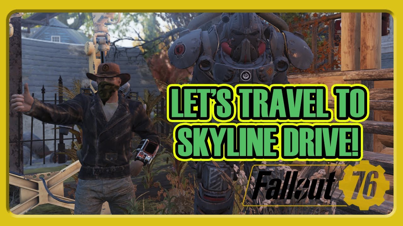 Fallout 76 Live Stream - June 19 - Let's Travel To Skyline Drive! - YouTube