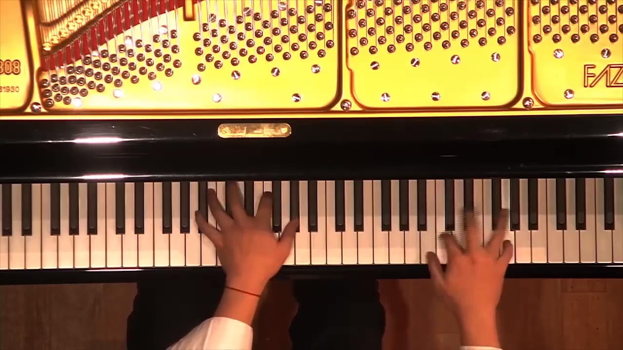 Jiuming Shen's plays Liszt Au Bord d'une source 1 - YouTube