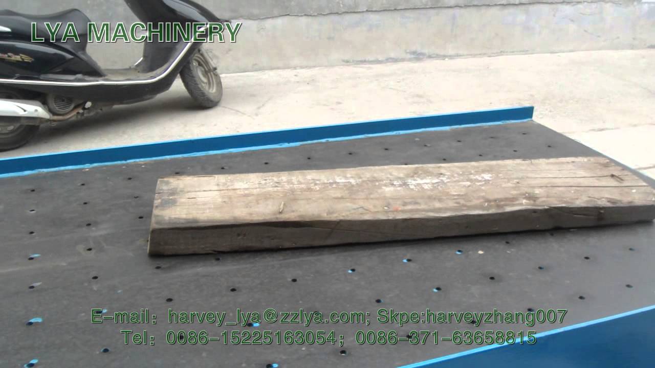 make concrete pavers with vibration table - YouTube