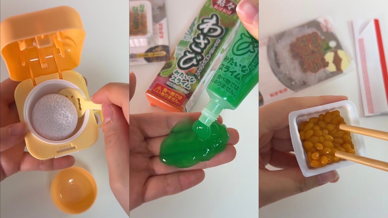[Toy asmr] Various Japanese Fidget Toys&Slime Compilation Satisfying ...