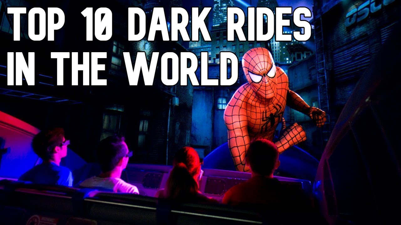 Top 10 BEST Dark Rides in the World - YouTube