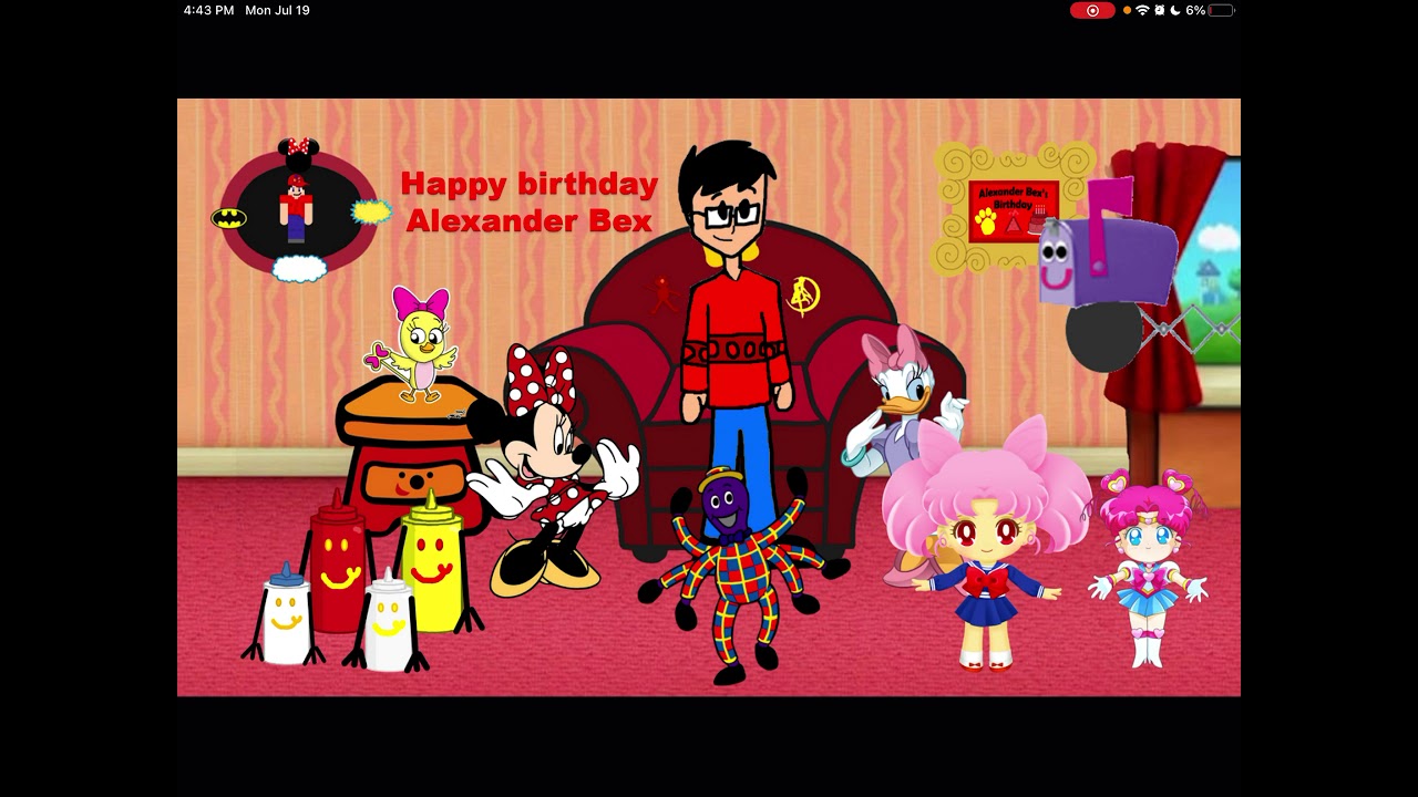 Birthday message to Alexander bex - YouTube