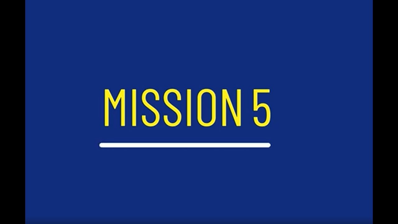 FLL Submerged Mission 5 - YouTube
