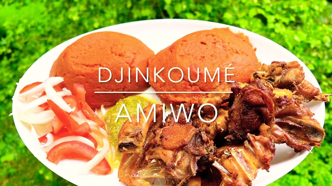 Djinkoumé/Amiwo /pâte rouge - YouTube